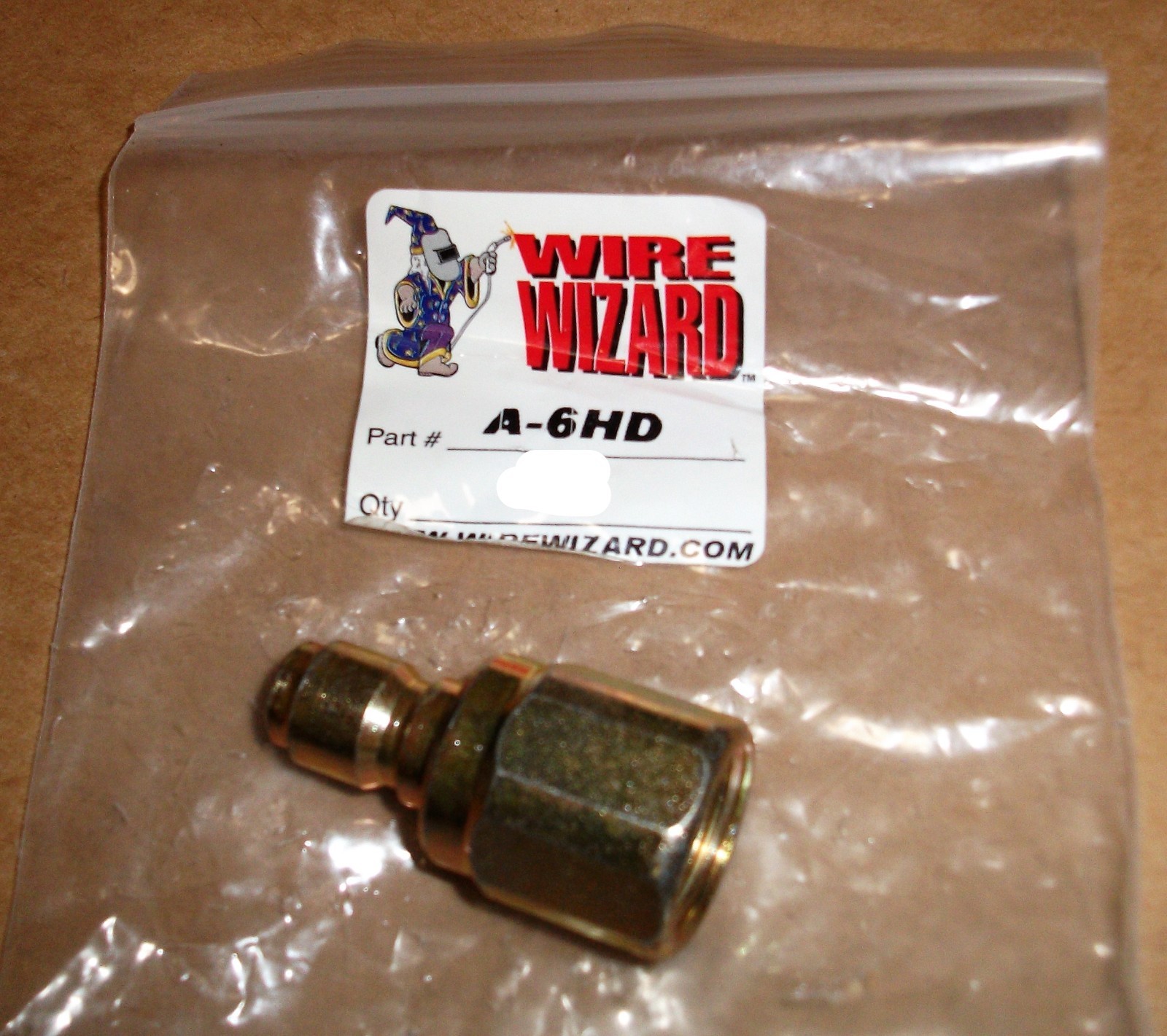 WELDING WIRE WIZARD A-6HD MALE QUICK DISCONNECT FEMALE 1/2" THREADS | eBay