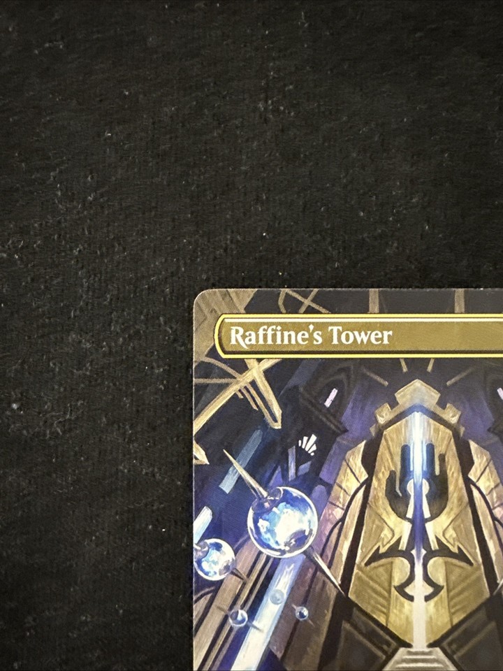MTG - Raffine's Tower (Borderless) Streets of New Capenna Regular - Nm ...