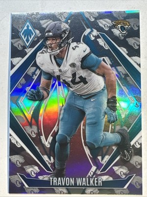 TRAVON WALKER 2024 PANINI PHOENIX FOOTBALL TEAM LOGO /299 #135 JAGUARS ...