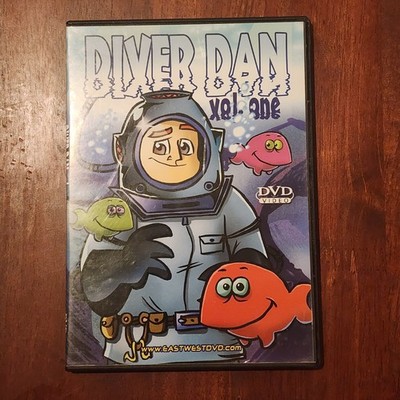 Diver Dan Volume 1 Dvd East West Kids Cartoon Adventures Fun | eBay
