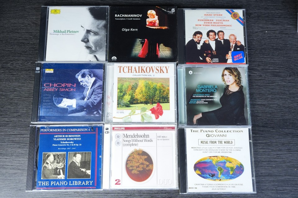 47 Classical Music CDs Lot – Bach, Beethoven, Chopin, Mozart, Pavarotti ...