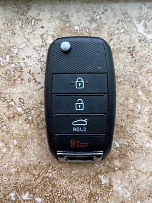 2016 - 20 KIA OPTIMA FLIP KEY REMOTE FOB (4-BUTTON) FCC: SY5JFRGE04 ...