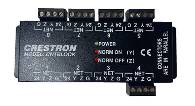 Crestron CNTBLOCK Cresnet Distribution Block with Phoenix Connectors | eBay