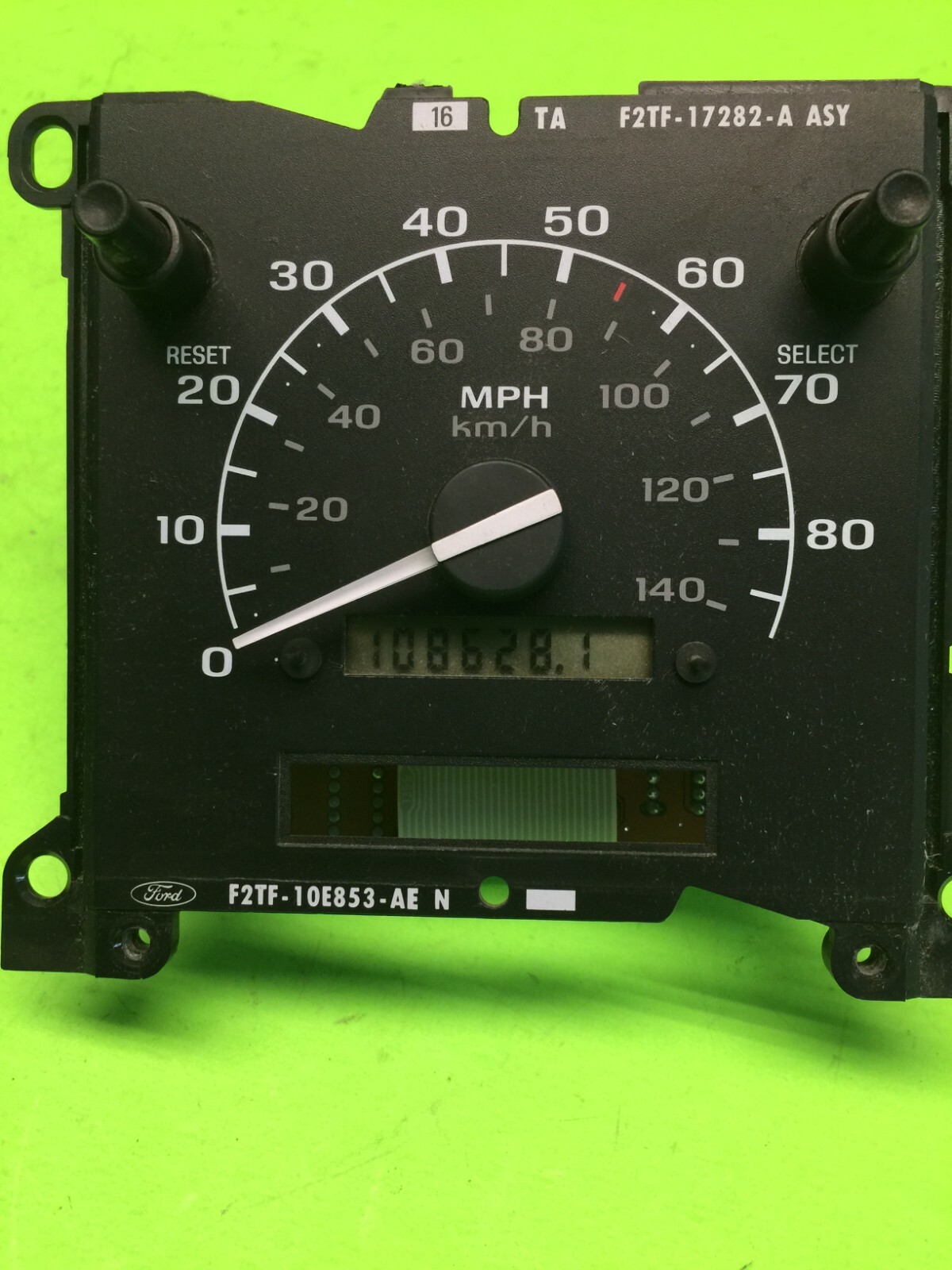 1992-1996 FORD F150 F250 F350 BRONCO PSOM SPEEDOMETER GAUGE MILEAGE ...