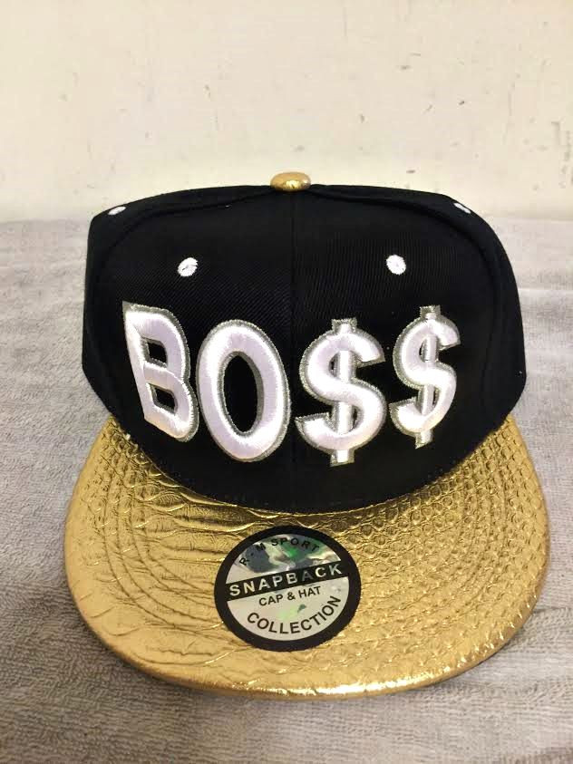 BO$$ SNAPBACK HAT 2-TONE FASHION HIP HOP ADJUSTABLE FLATBILL CAP | eBay