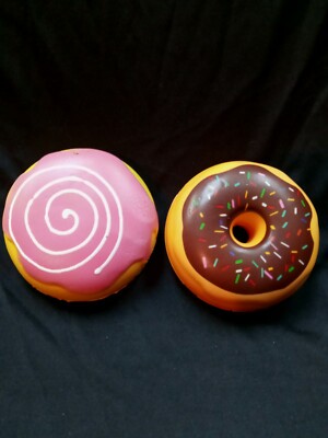 Amazing Squishee Grin Studios- Super Soft Donuts (set of 2)- 5 Inch ...