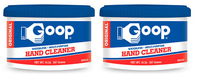 2 Pack - Original Goop Multi-Purpose Waterless Hand Cleaner 14 Oz each ...