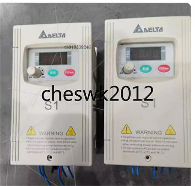 1PCS Delta S1 inverter VFD002S23A in good condition | eBay