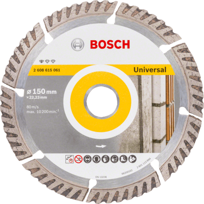 Genuine Bosch 2608615061 Standard for Universal Diamond Cutting Disc ...