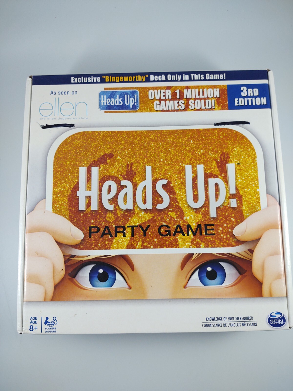 NEW Heads Up Party Game - 3rd Edition, As Seen On Ellen - 8+ Family ...