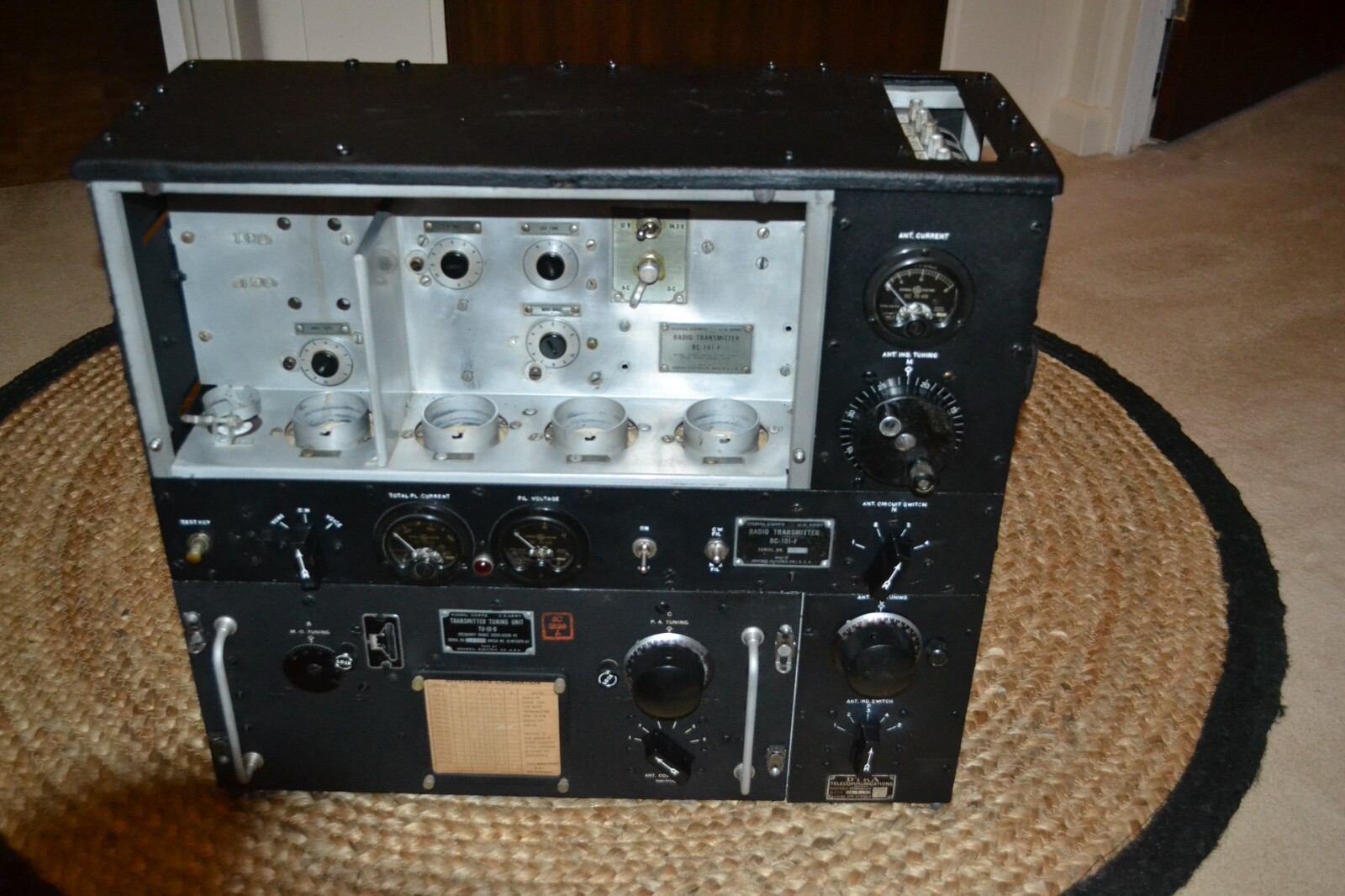 BC-191 ( BC- 375 ) HF Transmitter from 2WW - 1944 | eBay