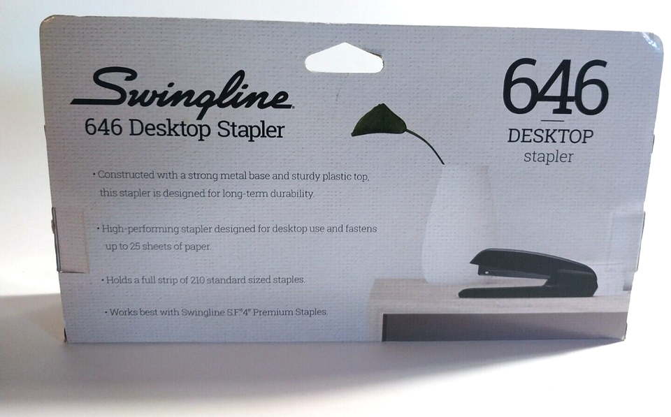 Swingline Model 646 Desk Stapler Vintage NEW OLD STOCK Made in USA | eBay