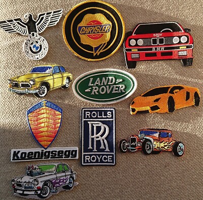 Selection 6# custom car patches for sale | eBay