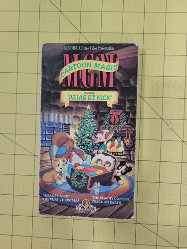 MGM Cartoon Magic Christmas - Alias St. Nick (VHS, 1987) Kids Rare ...