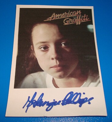 Movie Star signature Mackenzie Phillips autograph in American Graffiti ...