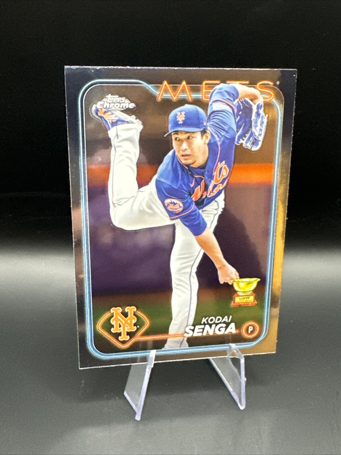2024 Topps Chrome Baseball #31 Kodai Senga Topps Rookie All-Stars Mets ...