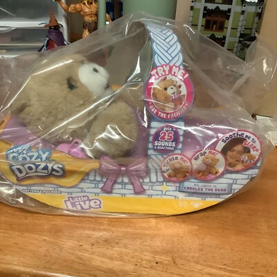 Little Live Pets Cozy Dozy Cubbles The Bear Stuffed Toy 630996288474 | eBay