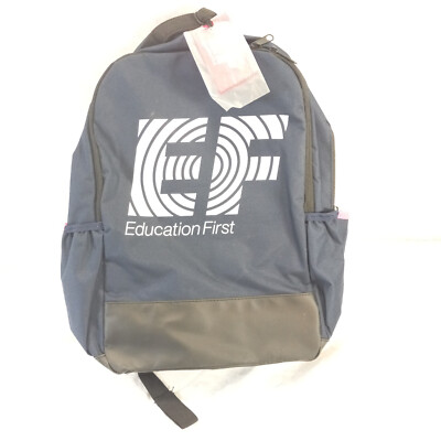 Education First (EF) Cycling ProTour Backpack Navy Blue/Pink NWT | eBay