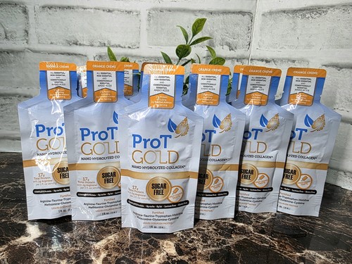 ProT Gold Oral Protein Supplement Orange Cream 11pk. | eBay