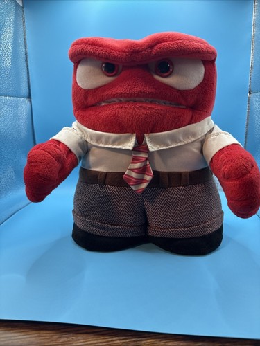 Animated Talking Anger (13 Phrases) Disney Store Inside Out Plush 10 ...