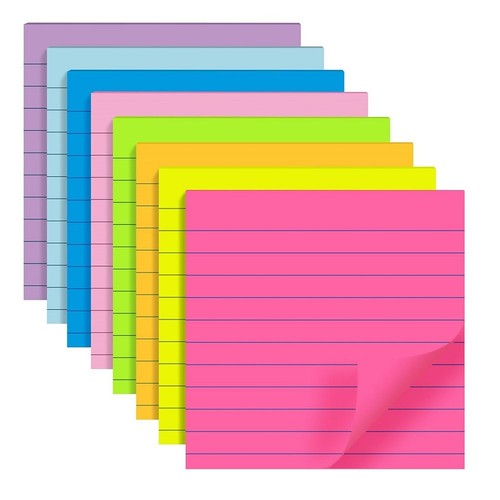 Home Office Classroom Use Sticky Notes 50 Sheets Per Pad Easy To ...