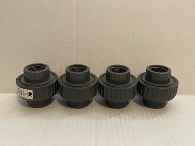 4 PVC Threaded 1 Inch Union | eBay