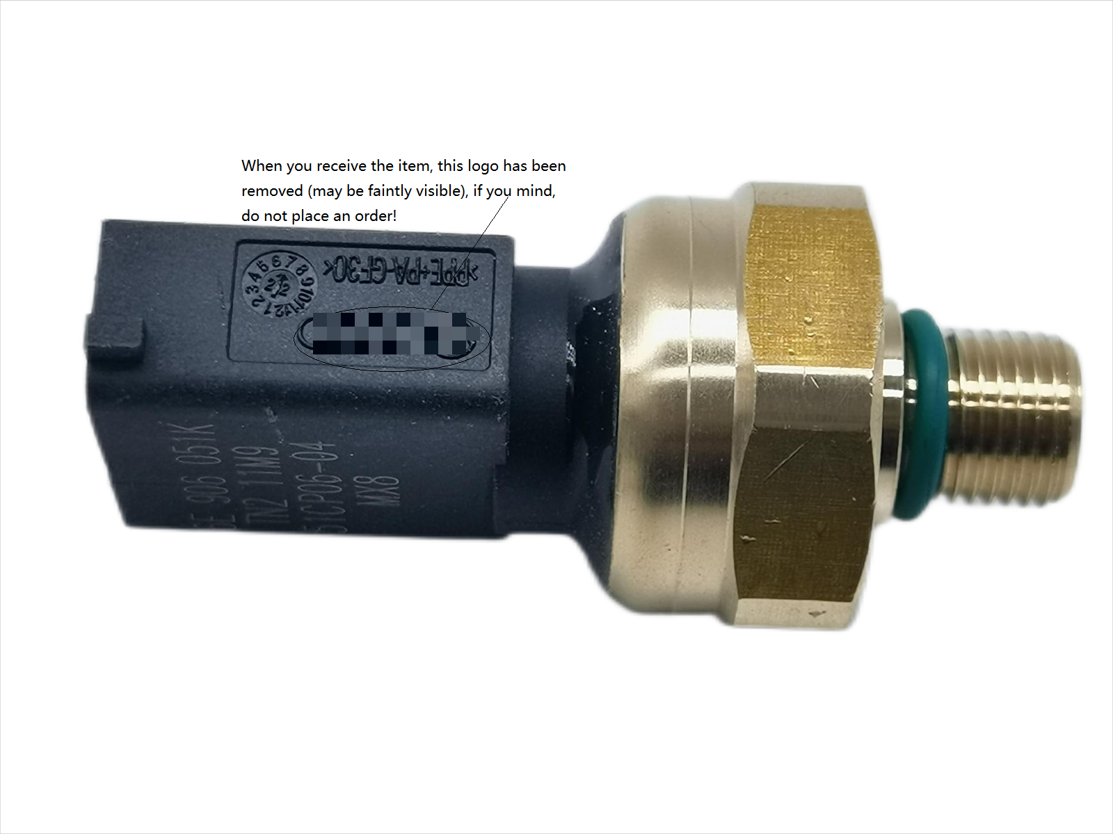 OEM Fuel Pressure Sensor For VW Jetta Passat GTI Eos Audi A3 A4 S5 TT ...