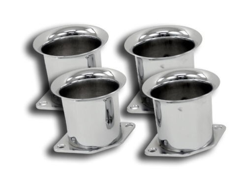 (4) Weber 40-48 IDF velocity stacks 2 1/4 in tall Dellorto empi HPMX ...