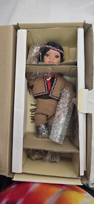 Danbury Mint Native American Doll Pathfinder Artaffects By Perillo In ...
