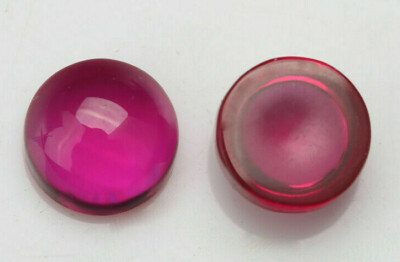 Ruby Red Cabochon 5mm & 6mm Round Loose Stones | eBay