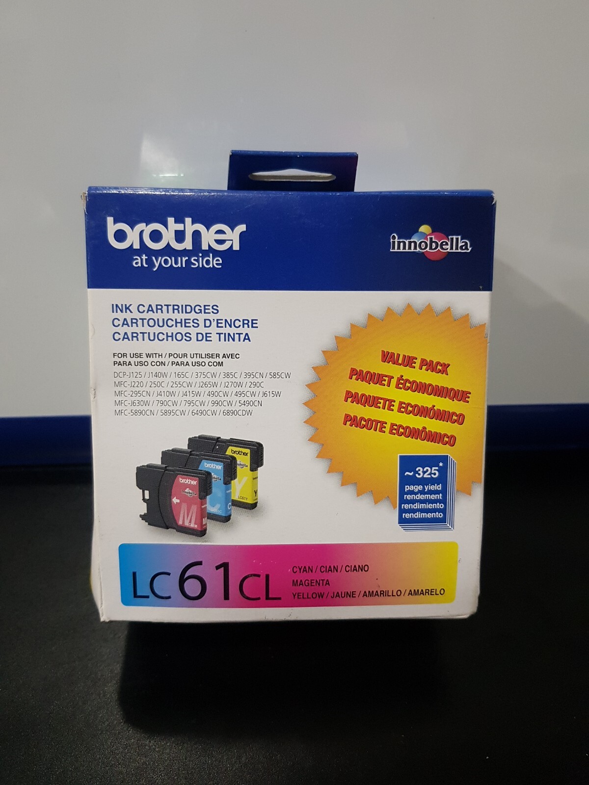 Brother LC61 (LC61CL) Tri-Color Ink Cartridge for sale online | eBay