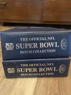 NFL Super Bowl Patch Collection/Willabee & Ward/1-56 Complete Set with ...