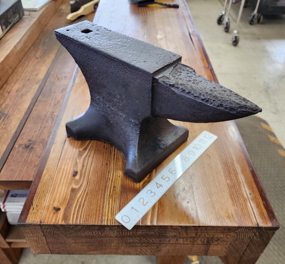 RARE Antique Tools BLACKSMITH ANVIL 80lbs Forge Tools • 16x8x4¼ • NICE ...
