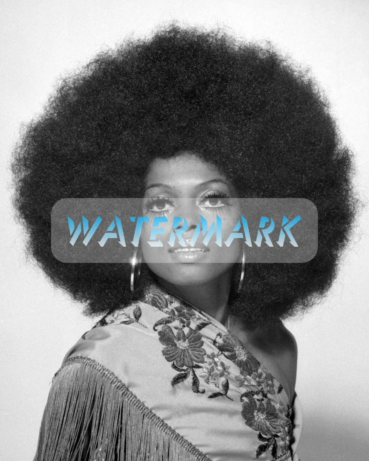 Early DIANA ROSS Beautiful Portrait ** HI-RES Fine Art Archival Photo ...