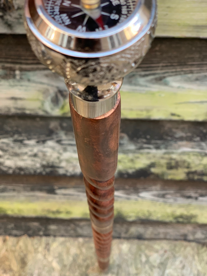 Compass Handle Walking Cane, Royal Engineers Walking Stick, Royal Canes ...