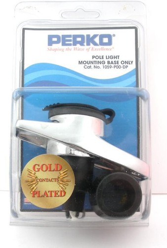 Perko 1059P00DP Stern Bow Pole Light Base 2 Contact | eBay