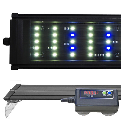 Beamswork DA 120 6500K 48" LED Aquarium Fish Tank Light Plant White ...