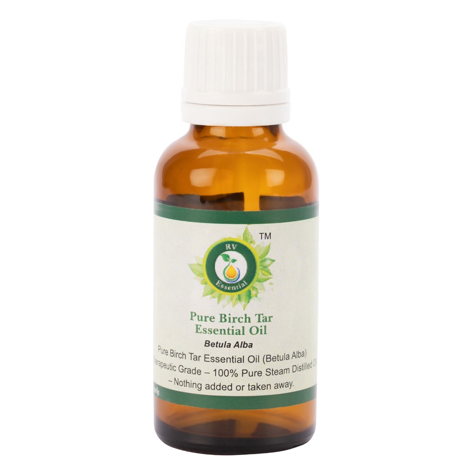 Birch Tar Oil Betula Alba Antiseptic For Smooth Skin Antifungal Wound ...