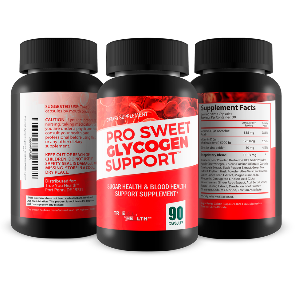 Pro Sweet Glycogen Support - Our Best Sweet Blood Support Supplement | eBay