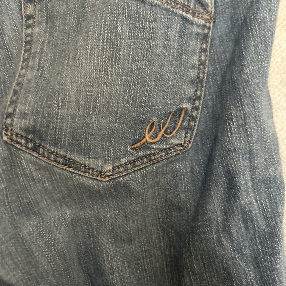 Express Distressed Jeans Womens 8 S Barely Boot Stella Boot Cut Low ...