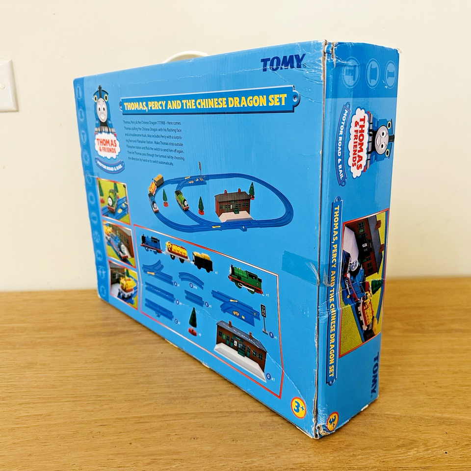 Thomas Percy & Chinese Dragon Set - Thomas Trackmaster Plarail ...