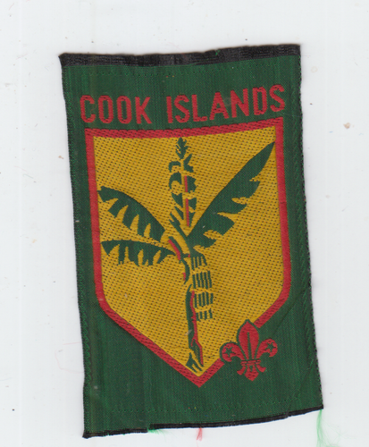 Boy Scout Badge COOK ISLANDS green | eBay
