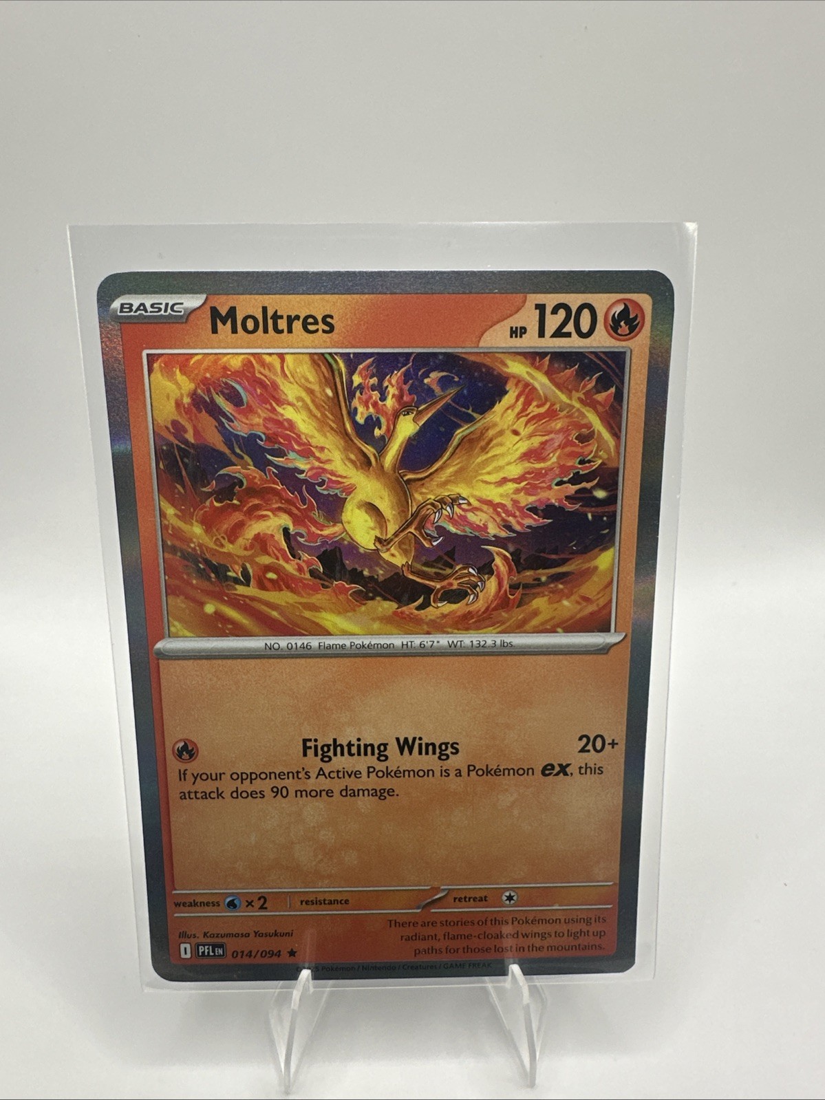 Moltres 014/94 | Rare Card | Phantasmal Flames