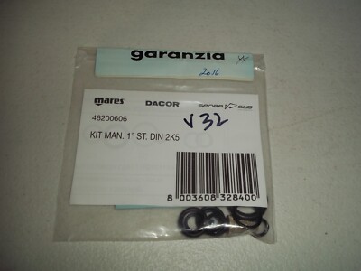 MARES SCUBA REGULATOR SERVICE KIT 1ST STAGE DIN 2K5 46200606 NEW | eBay