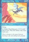 MTG magic cards 1x Drake Hatchling - Foil Mercadian Masques Light Play ...