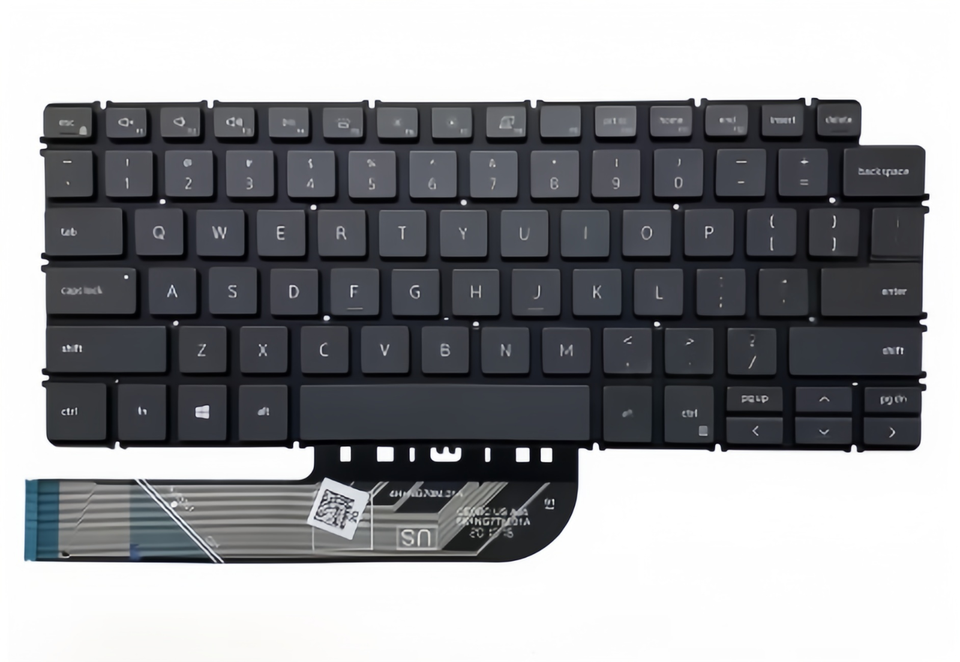 US Backlit Keyboard for DELL Inspiron 14-5000 5406 2-in-1 P120G P121G ...