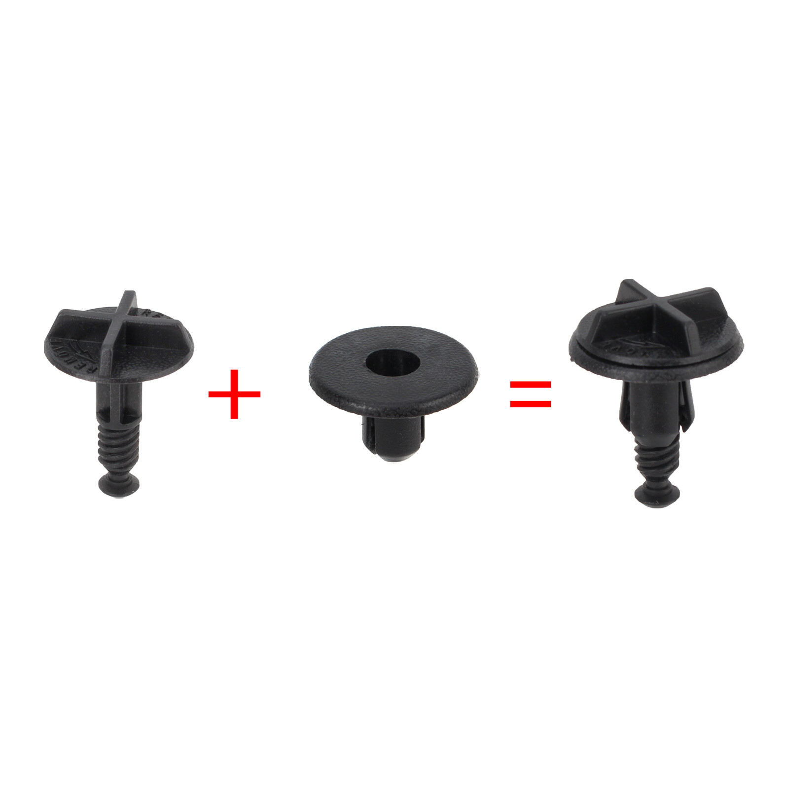 20x Sight Shield Push-Type Retainer For Land Rover,GM Cadillac STS ...