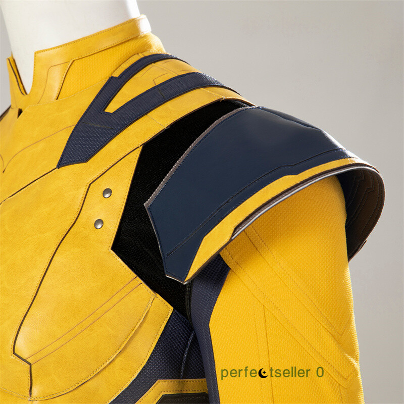 Deadpool 3 Wolverine Bodysuit Vest Leather Clothes Cosplay Halloween ...