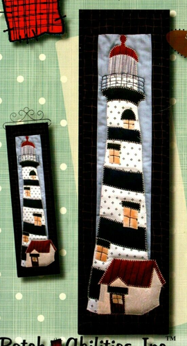 Lighthouse Easy Wall Quilt Pattern Primitive Country Patch Abilities | eBay