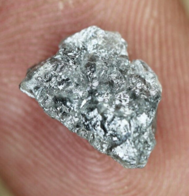 2.76 CT Grey Color Natural Irregular Shape African Loose Rough Diamond ...